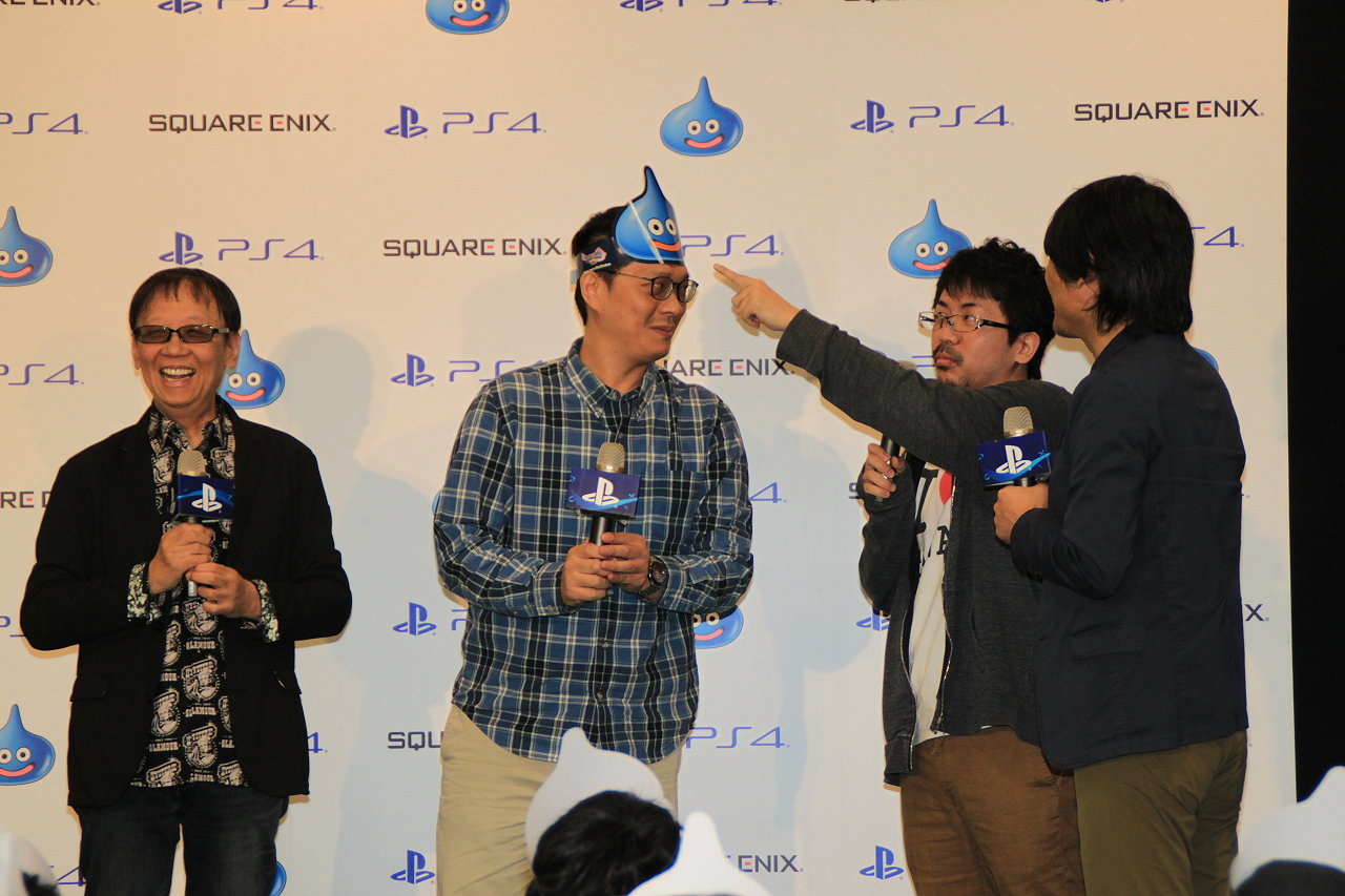 《勇者鬥惡龍XI》系列之父堀井雄二與粉絲歡慶繁中版上市，台灣限定主題小屋華麗登場 | 遊戲基地 Gamebase