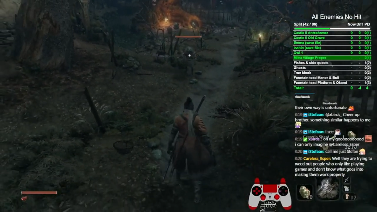 慎重玩家的《隻狼》「全程無傷」挑戰花費 3年終達成，單是劍聖一心就耗費 350 小時 | beanfun!