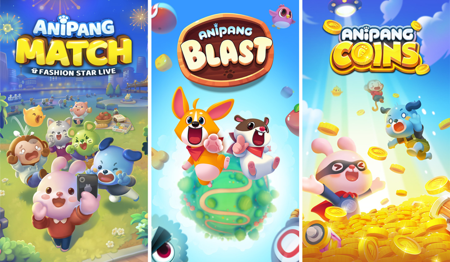 《Anipang》休閒新作《Anipang Match》、《Anipang Blast》＆《Anipang Coins》全球預約開始 | 遊戲 ...