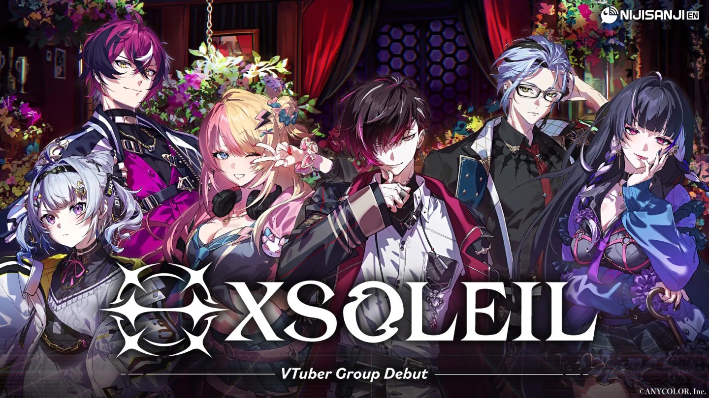 NIJISANJI EN 新 Vtuber 團體「XSOLEIL」正式亮相，12/9、10 兩日舉辦出道直播 | 遊戲基地 Gamebase