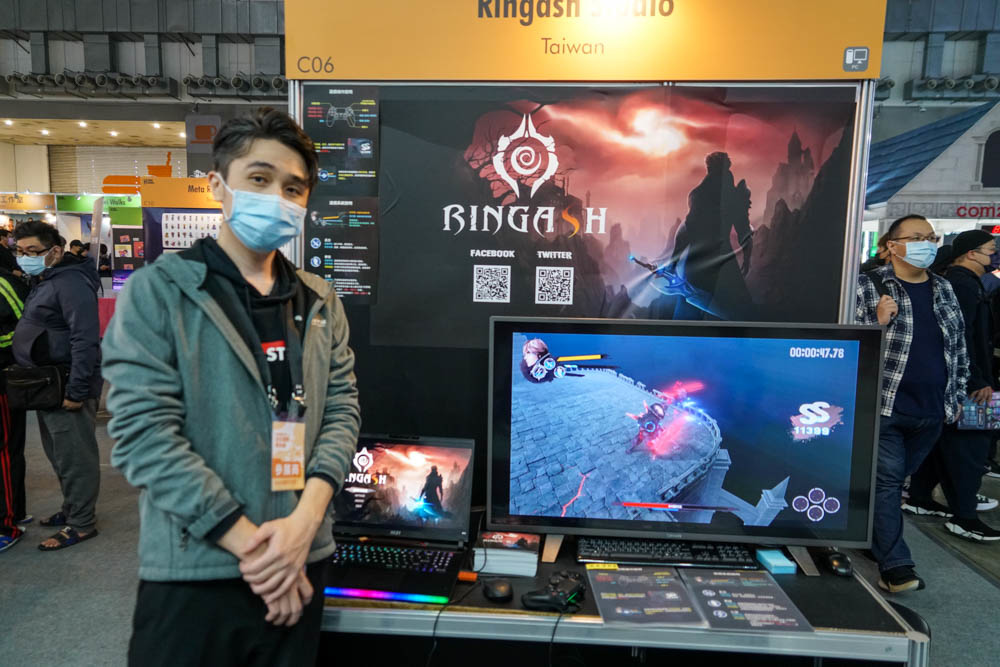 【TGS2023】單人打造受《惡魔獵人》啟發新作《Ringash》，挑戰俯瞰視角下打出華麗風格無傷戰鬥 | 遊戲基地 Gamebase