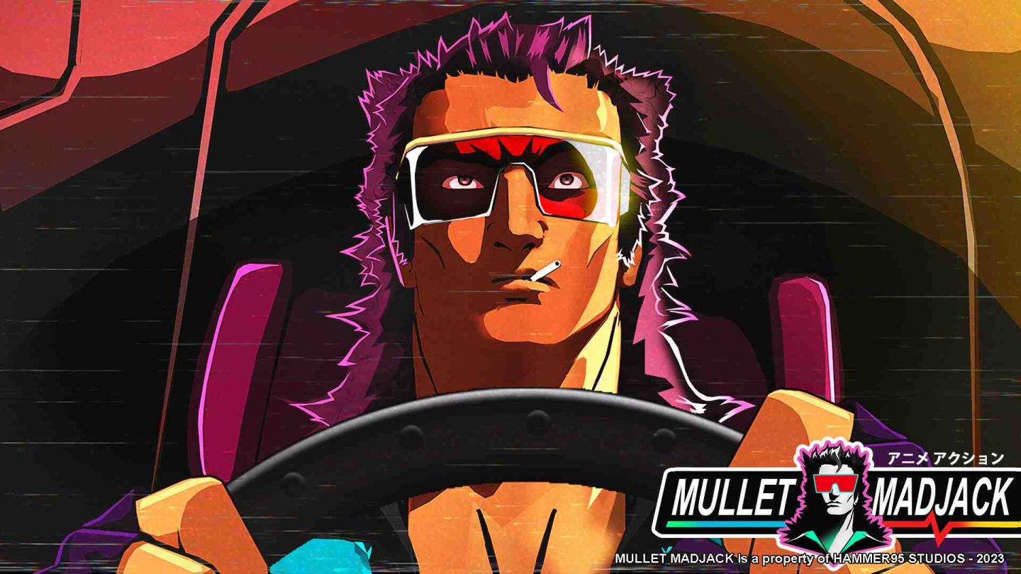 《Mullet Mad Jack》90 年代動畫風格 FPS 公開！10 秒內不打倒敵人就會死 | beanfun!