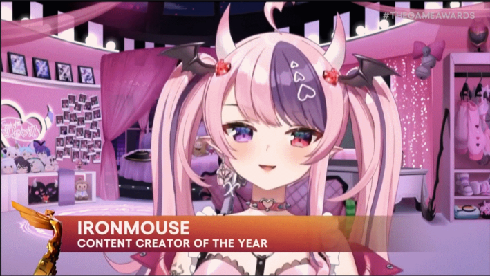 VShojo 人氣 Vtuber「Ironmouse」獲選 TGA 2023「年度網路內容創作者」獎 | 遊戲基地 Gamebase