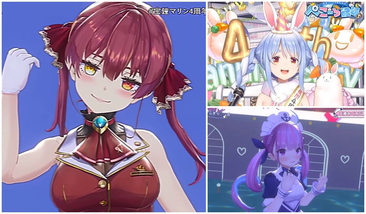 hololive 寶鐘瑪琳成為 2023 年度 Vtuber 平均同接人數冠軍，兔田佩克拉與湊阿庫婭緊追在後 | 遊戲基地 Gamebase