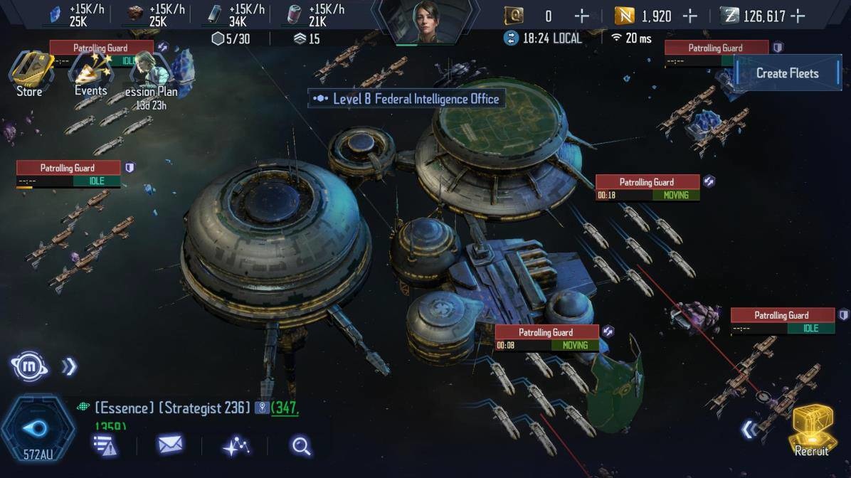 《EVE Online 星戰前夜》世界觀 4X 戰略《EVE Galaxy Conquest》雙平台同步推出 | 遊戲基地 Gamebase