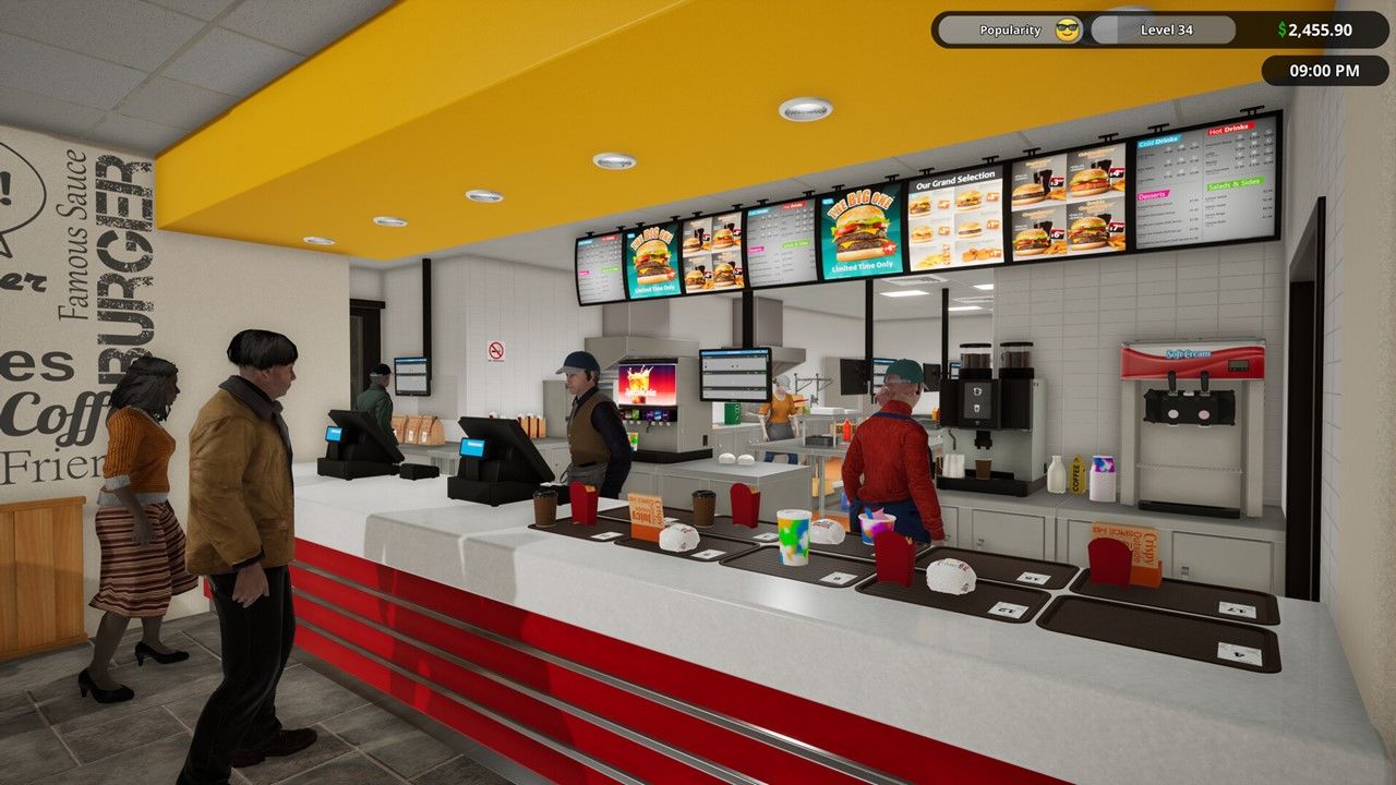 開店如戰場！速食店模擬經營《Fast Food Simulator》開放 Steam 搶先體驗 | 遊戲基地 Gamebase