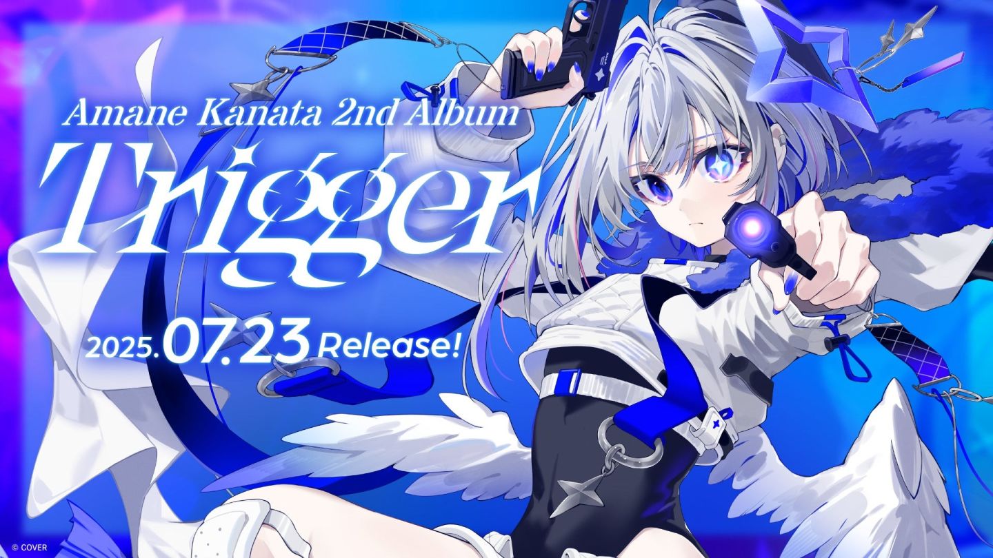 hololive 天音彼方第二張個人專輯「Trigger」 7 月發行，8/13 舉辦首場個人演唱會！ | 遊戲基地 Gamebase