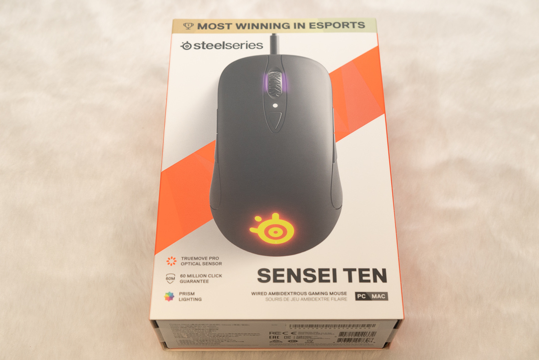 SteelSeries Sensei Ten電競滑鼠開箱動手玩 體驗經典造型傳奇回歸的靈巧握感 | 遊戲基地 Gamebase