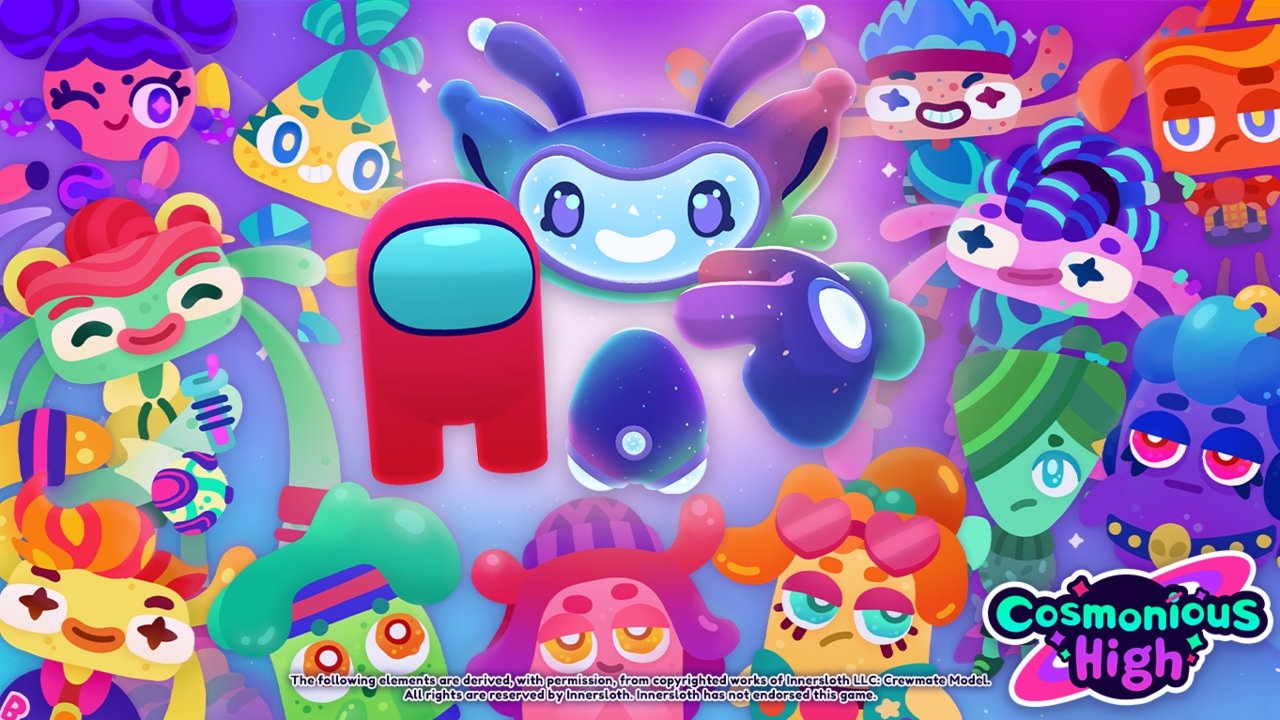 《Cosmonious High》宣布與《Among Us》合作，體驗精彩刺激的高中生活！ | 遊戲基地 Gamebase
