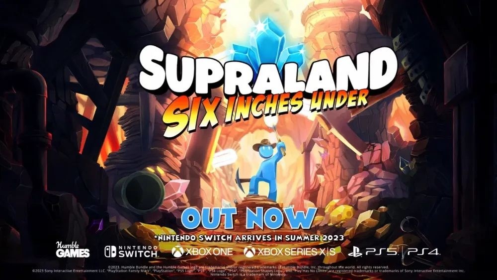 《Supraland Six Inches Under》PS／Xbox 家機版正式上市！Switch 版今年夏天接力推出 | 遊戲基地 Gamebase
