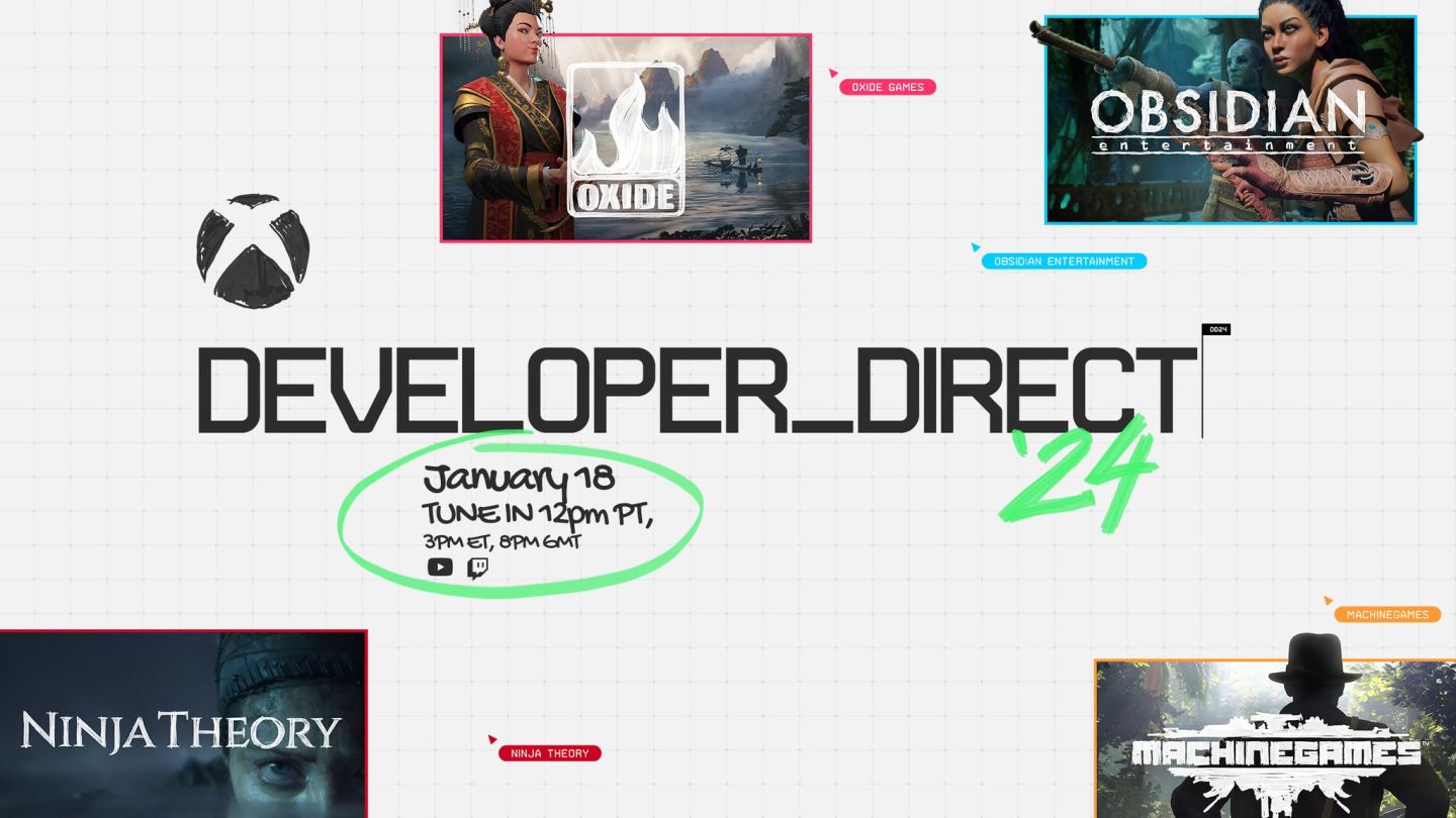 微軟Xbox宣佈「Developer_Direct」1/19 揭曉《印第安那瓊斯》、《地獄之刃2：賽奴雅傳奇》等新作情報 | 遊戲基地 Gamebase