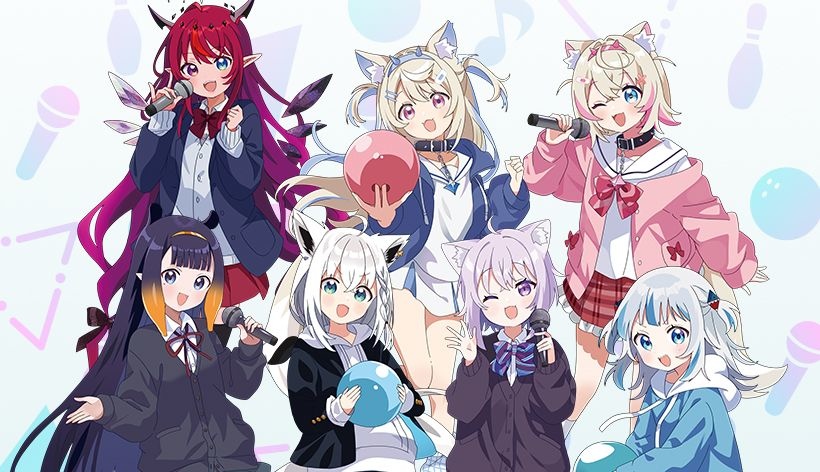 ROUND1 x hololive 聯名活動即將舉辦，與 JP／EN 共七位 VTuber 一起享樂！ | 遊戲基地 Gamebase