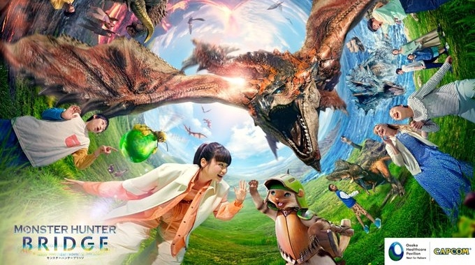 《魔物獵人》互動式 AR「MONSTER HUNTER BRIDGE」大阪萬博震撼登場 | 遊戲基地 Gamebase