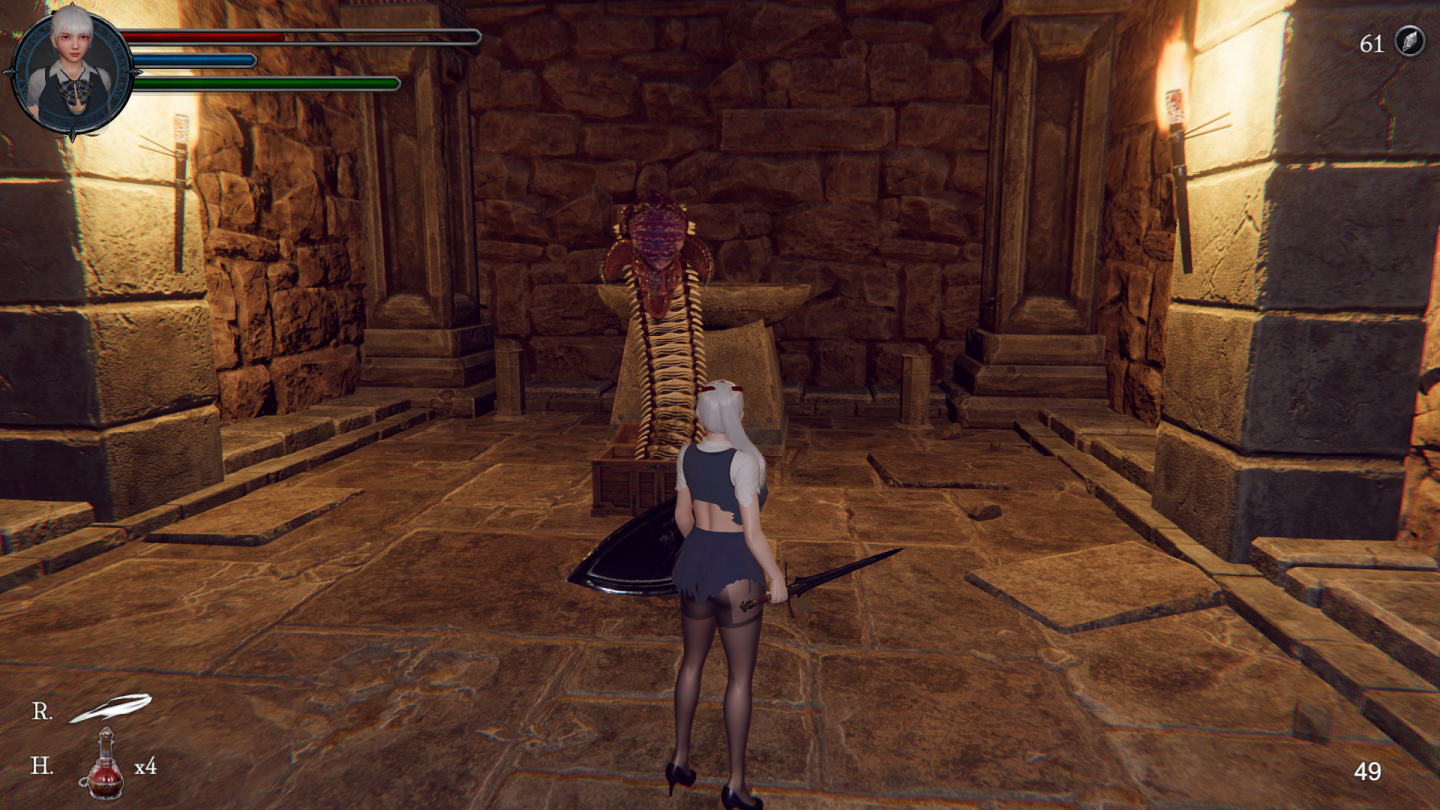 與波濤洶湧的高潔女騎士「洞窟」探險去！3D 小品黃油《地下城的女騎士》12/10 Steam 正式發售 | 遊戲基地 Gamebase