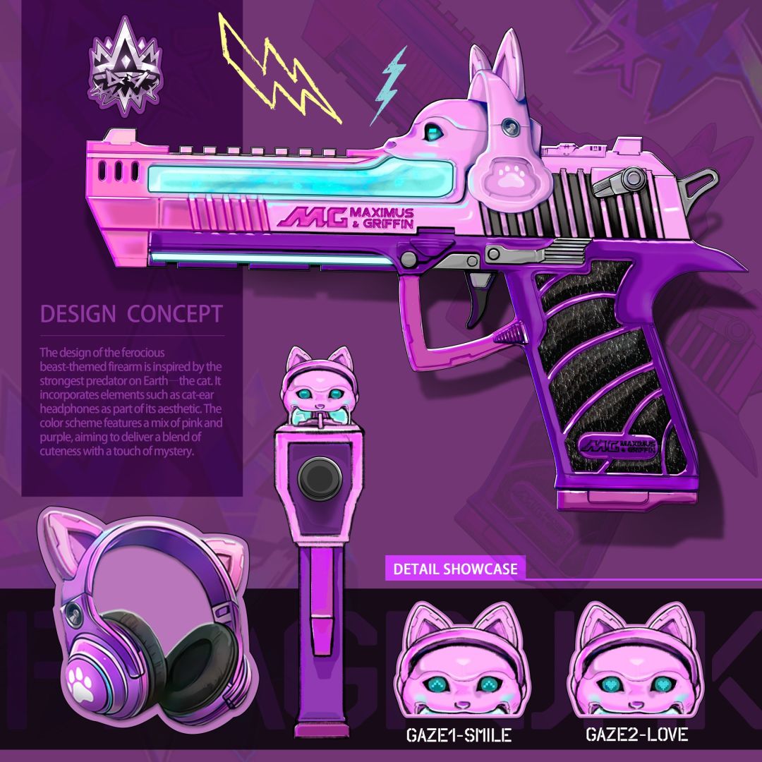 《FragPunk》限定造型實機畫面曝光震撼來襲！槍枝設計大賽激烈角逐，實況主創意助陣 | 遊戲基地 Gamebase