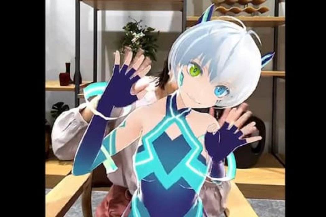 AR 開發應用程式《ToF AR Lab》追加 Vtuber 體驗功能，只要用相機就能進行指尖追蹤 | beanfun!
