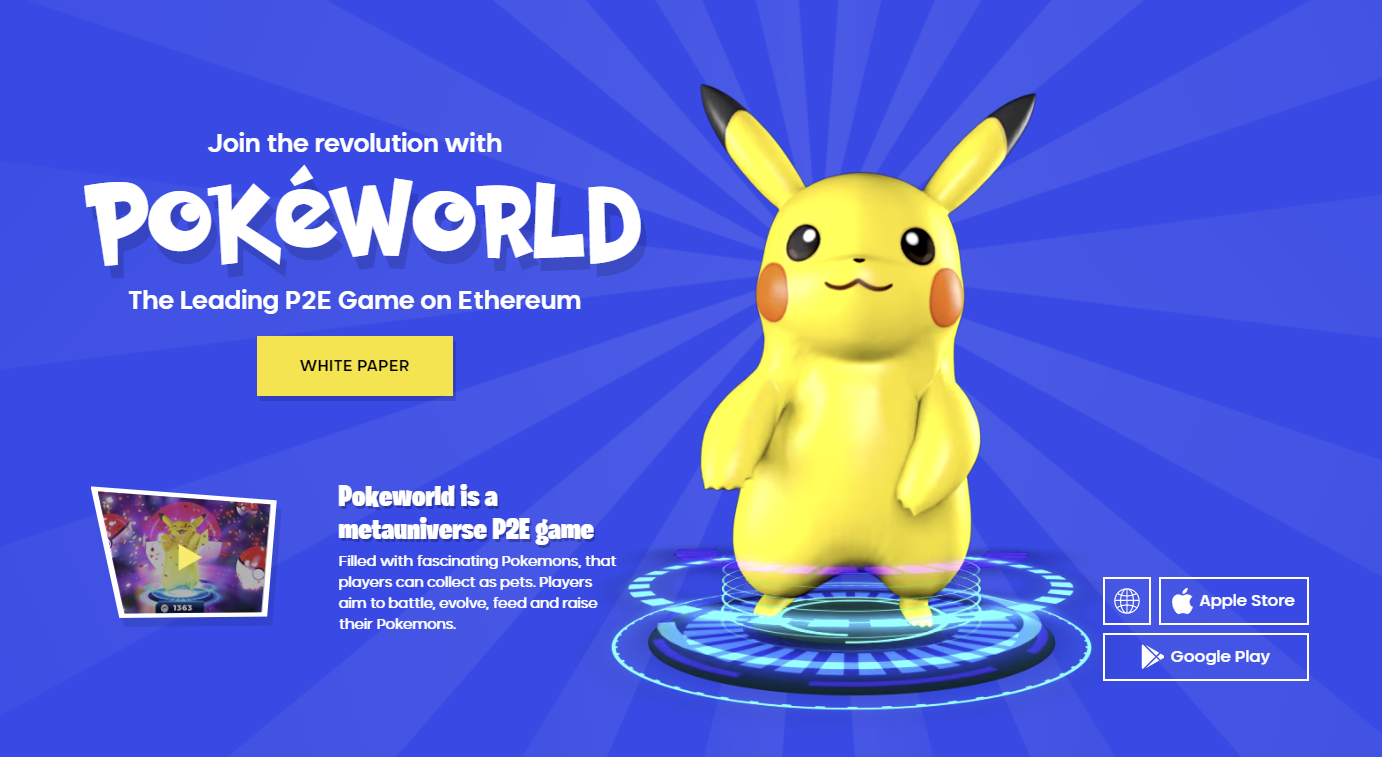 The Pokémon Company 提告澳洲 NFT 遊戲《PokeWorld》，官網充斥山寨寶可夢素材 | 遊戲基地 Gamebase