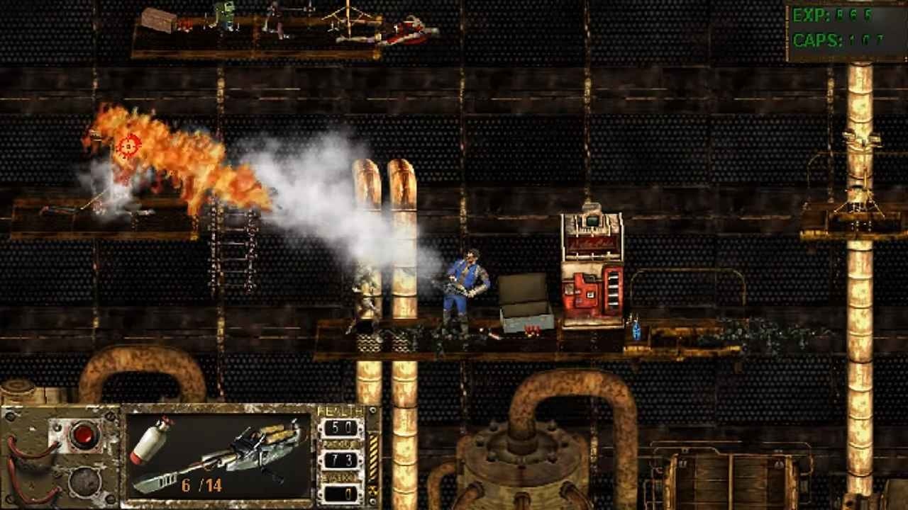 《異塵餘生2》發售近 25 年，真愛粉絲自製 2D 橫向捲軸射擊版 | 遊戲基地 Gamebase