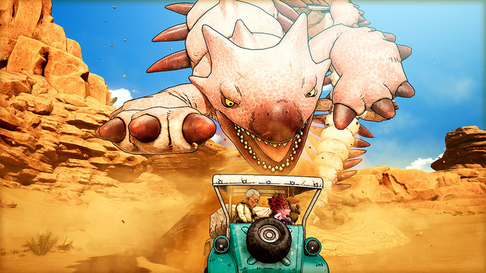 《Sand Land 沙漠大冒險》公開收錄機器「Uniride」探索戰鬥最新實機影片 | beanfun!