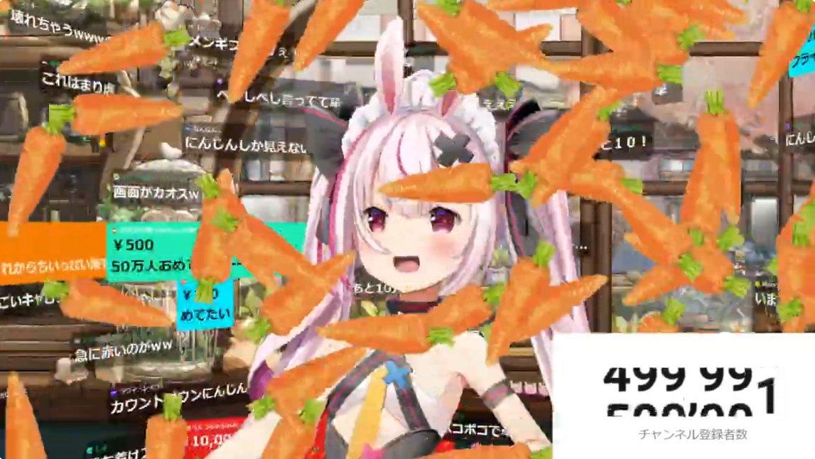 八美肉 Vtuber 先驅「兔鞠 Mari」Youtube 頻道突破 50 萬訂閱大關 | 遊戲基地 Gamebase