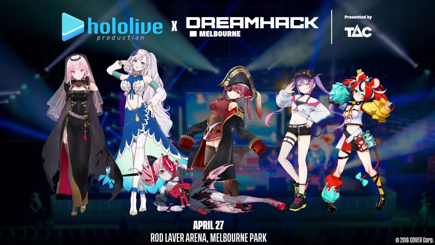 死神、船長、殭屍等人前進南半球！hololive production 澳洲首場 3D Live 4/27 舉辦 | 遊戲基地 Gamebase
