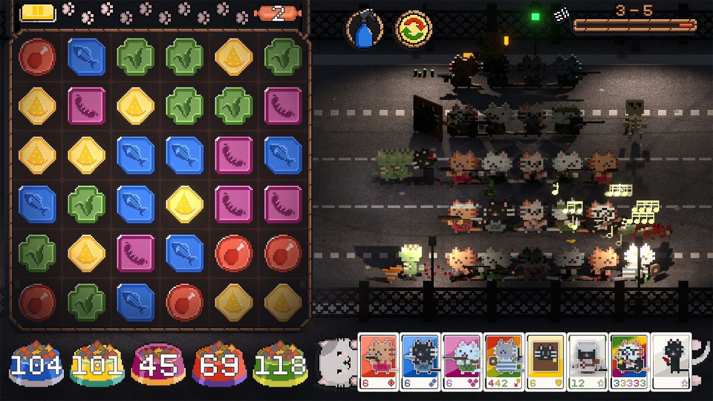 即時戰略塔防三消《喵喵大戰死剩種 Cats on Duty》Switch 亞洲版正式發售 | beanfun!