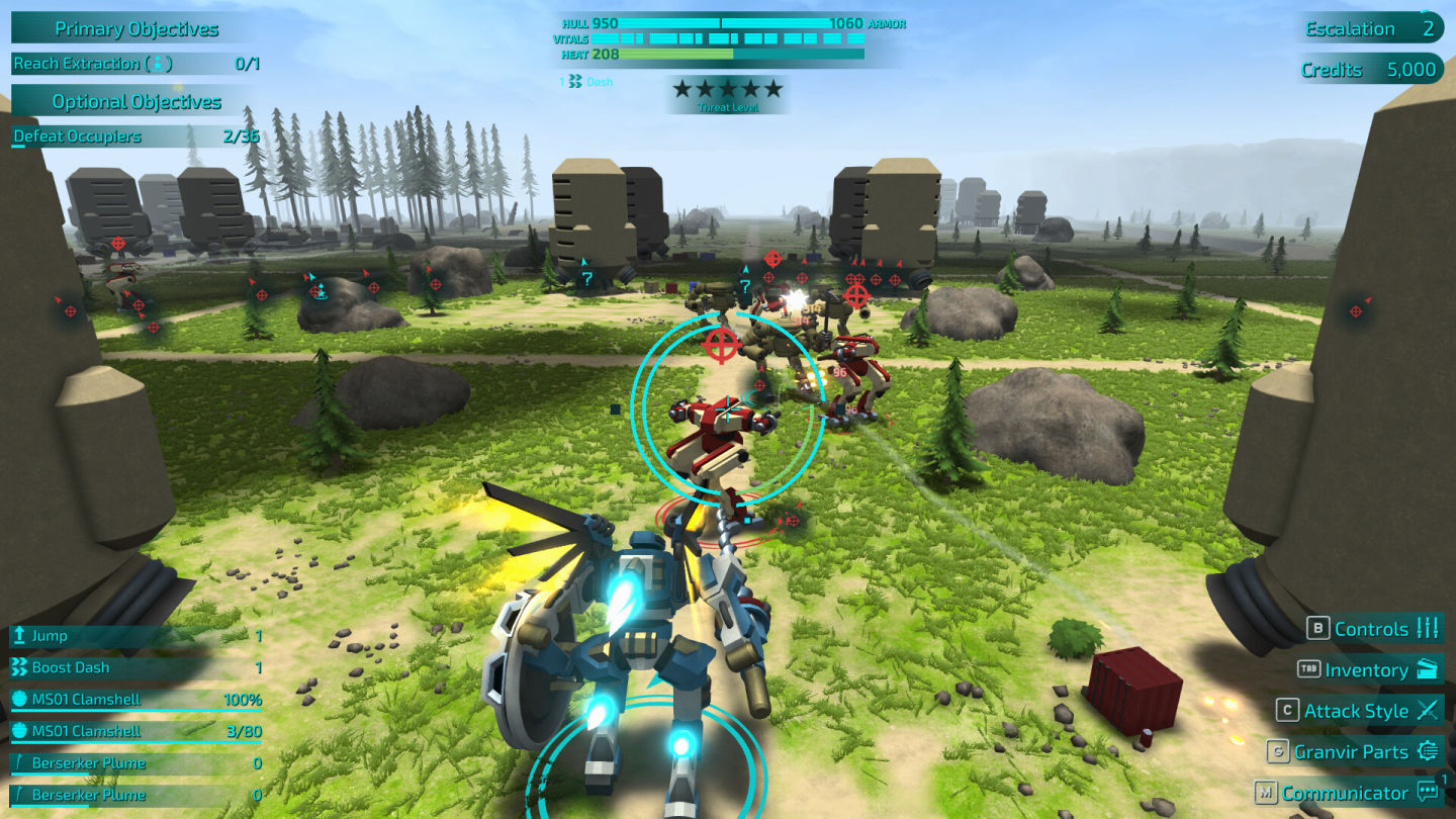 Roguelite 機甲建造＆第三人稱動作射擊《Granvir》釋出 Steam 試玩版 | 遊戲基地 Gamebase