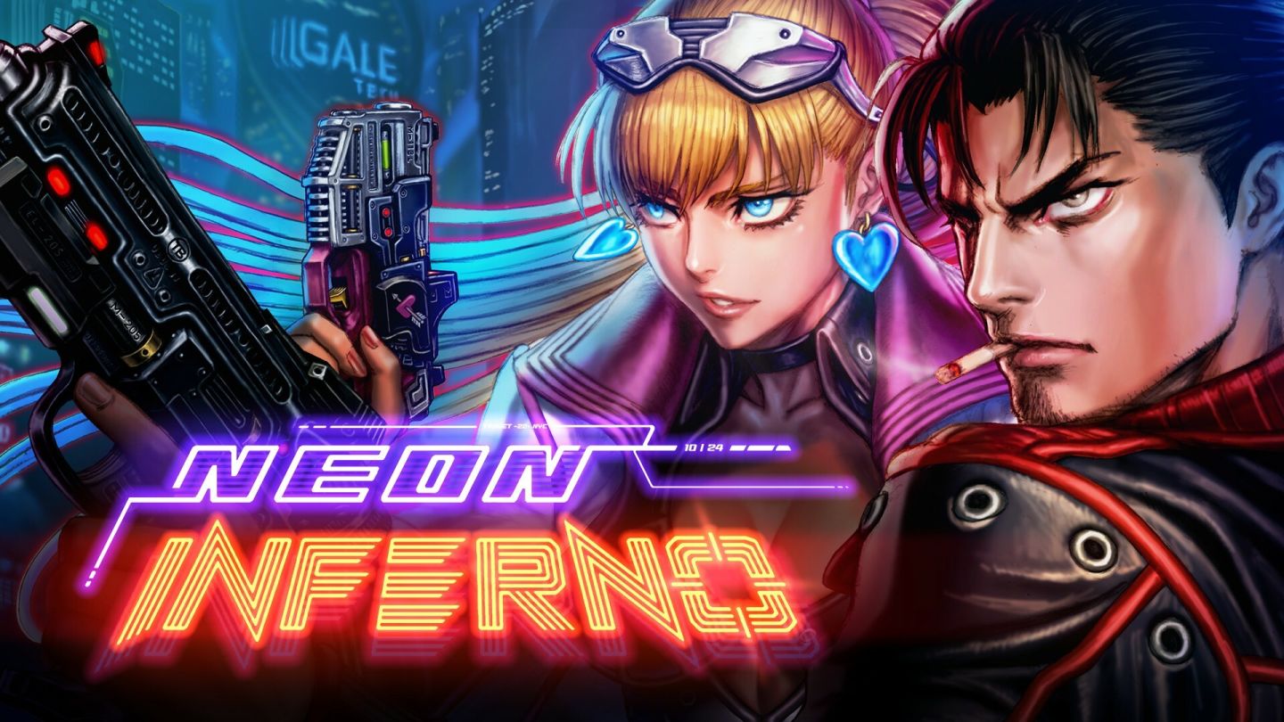 橫向卷軸動作射擊《Neon Inferno》2025 年內推出，在未來紐約街頭大殺四方 | beanfun!