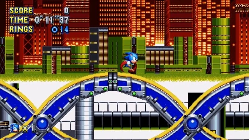 跨平台《Sonic Mania》公佈關卡介紹遊戲實玩影片 | 遊戲基地 Gamebase