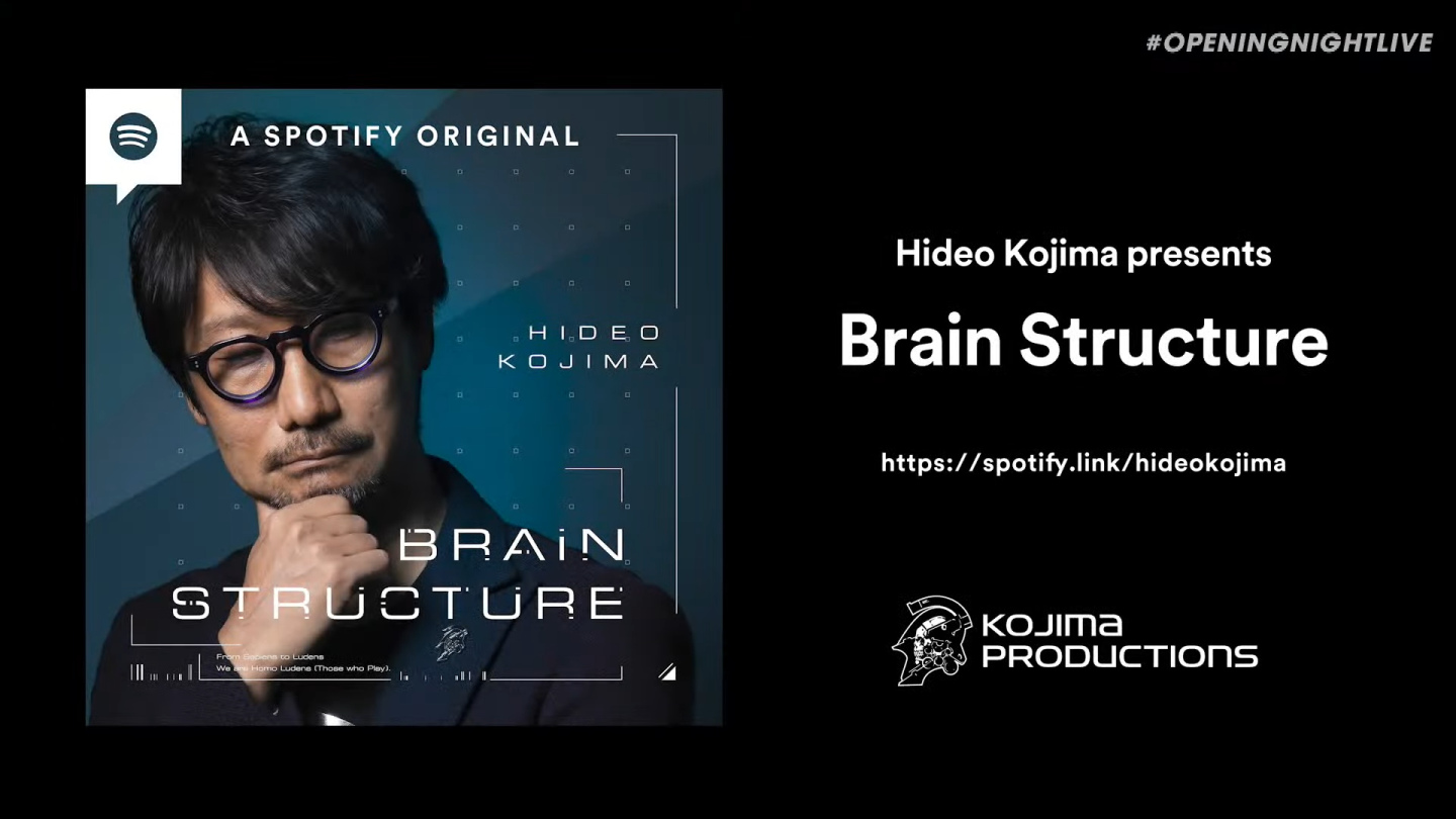 小島秀夫現身 gamescom 2022 開幕夜不講遊戲，揭露 Podcast 節目「Brain Structure」9 月登場 | beanfun!