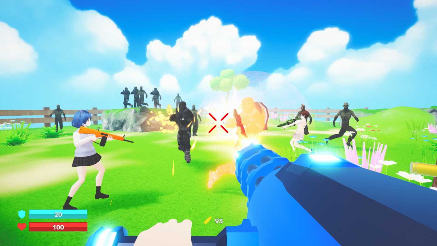 《Alice with Gatling》無限子彈爽快射擊遊戲發售日公開，拿起機槍盡情掃射敵人吧！ | 遊戲基地 Gamebase