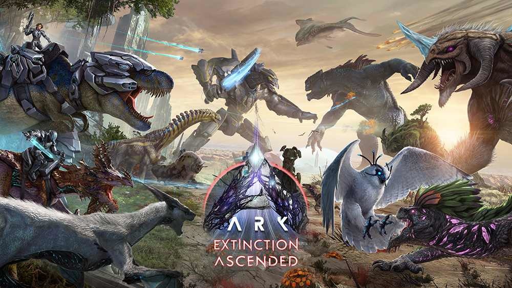 開放世界恐龍生存動作遊戲《ARK：Survival Ascended》PS5 版免費追加地圖「滅絕」開放下載 | beanfun!