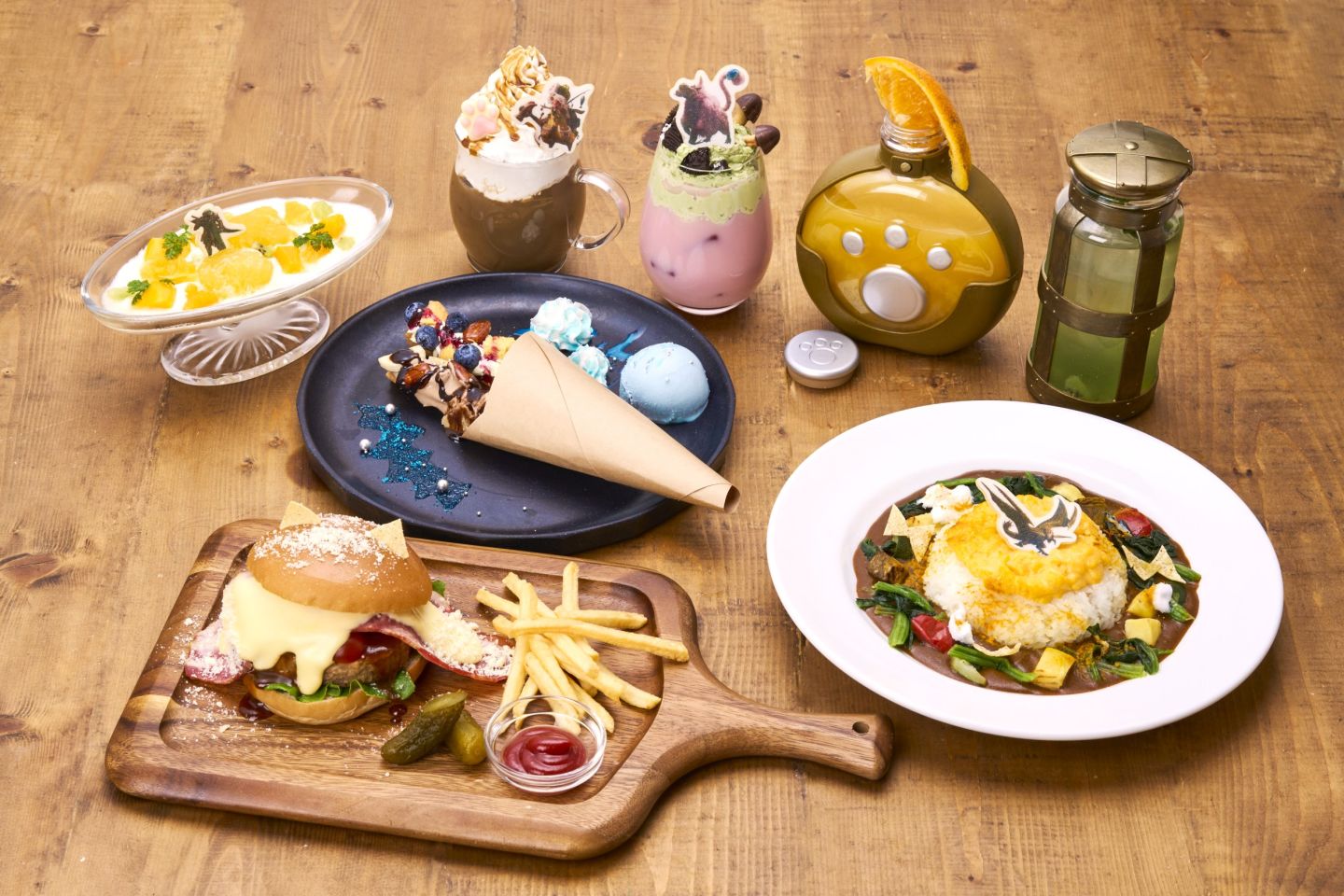 蜘蛛恐懼症模式果凍登場！CAPCOM CAFE 推出《魔物獵人 荒野》趣味餐點 | 遊戲基地 Gamebase