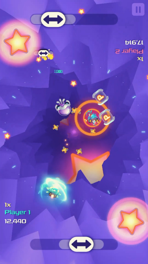 台灣獨立團隊自製，雙人同樂戰機射擊遊戲《SpaceCycler》正式上架App Store | 遊戲基地 Gamebase