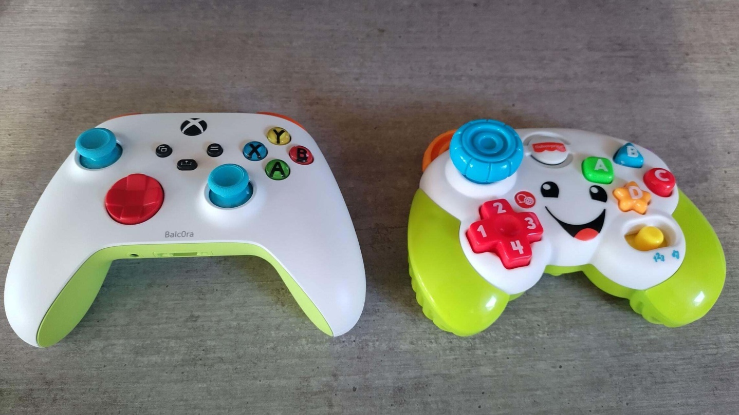 Xbox 玩家藉 XBOX Design Lab 模仿了玩具控制器配色，反讓女兒愛不釋手 | beanfun!