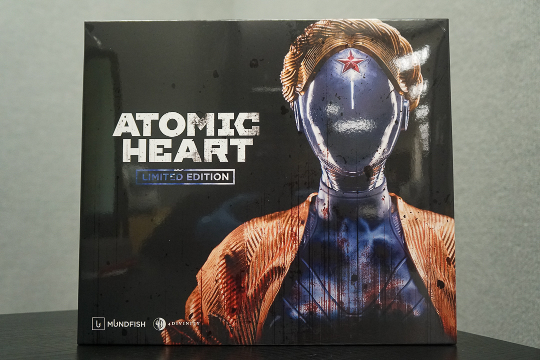 《原子之心》PS5 中文限定版開箱，256 頁全彩畫冊收錄平行世界蘇聯的美好與瘋狂 | beanfun!