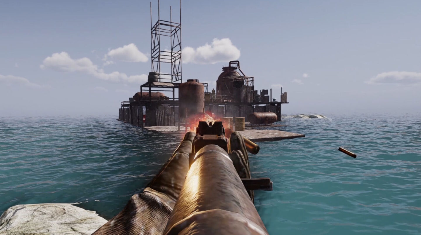 生存沙盒新作《Sunkenland》公開最新影片，在水世界打造專屬要塞努力求生 | beanfun!