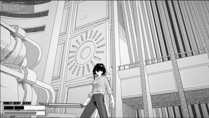 《Ghost Eater》漫畫風黑白單色動作 RPG 正式公開！潛入秘密設施對抗兇殘機械大軍 | beanfun!