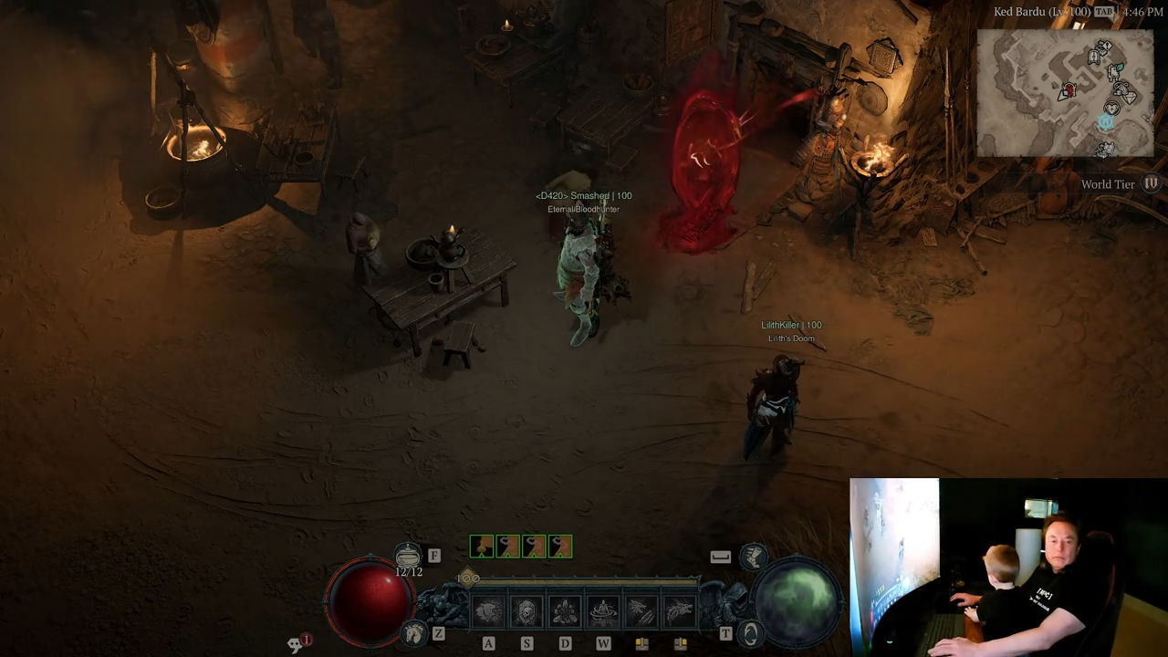 曾怒噴《暗黑破壞神4》S3平衡想棄坑的馬斯克，在S4秀出103層大秘境過關畫面 | 遊戲基地 Gamebase