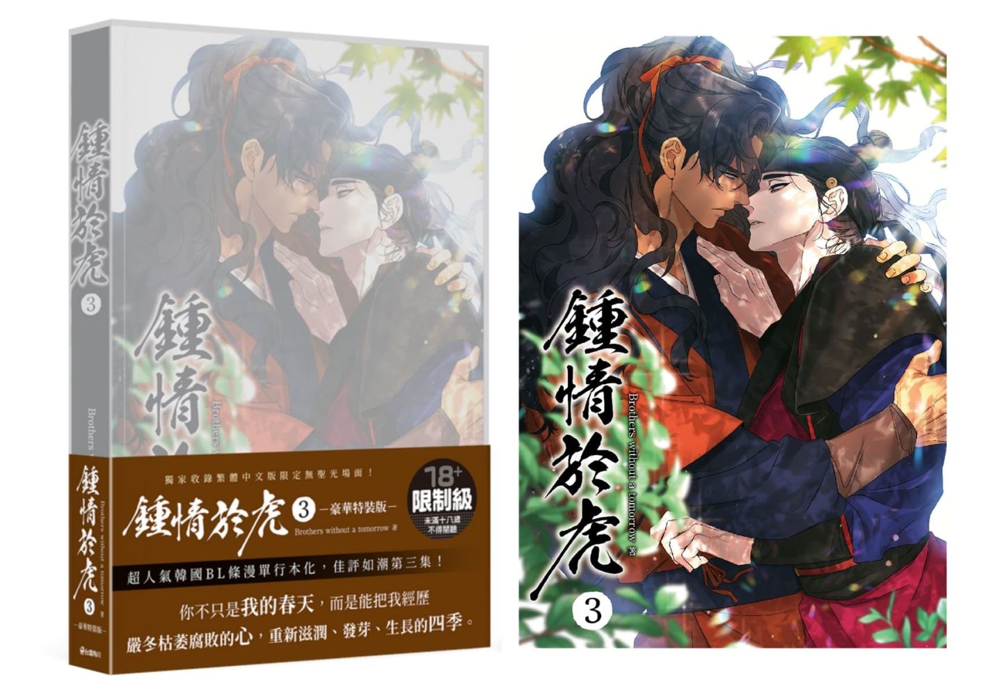 情慾滿溢的韓國熱門BL漫畫《鍾情於虎》第三集特裝版情報公開，6/26重磅上市！ | 遊戲基地 Gamebase