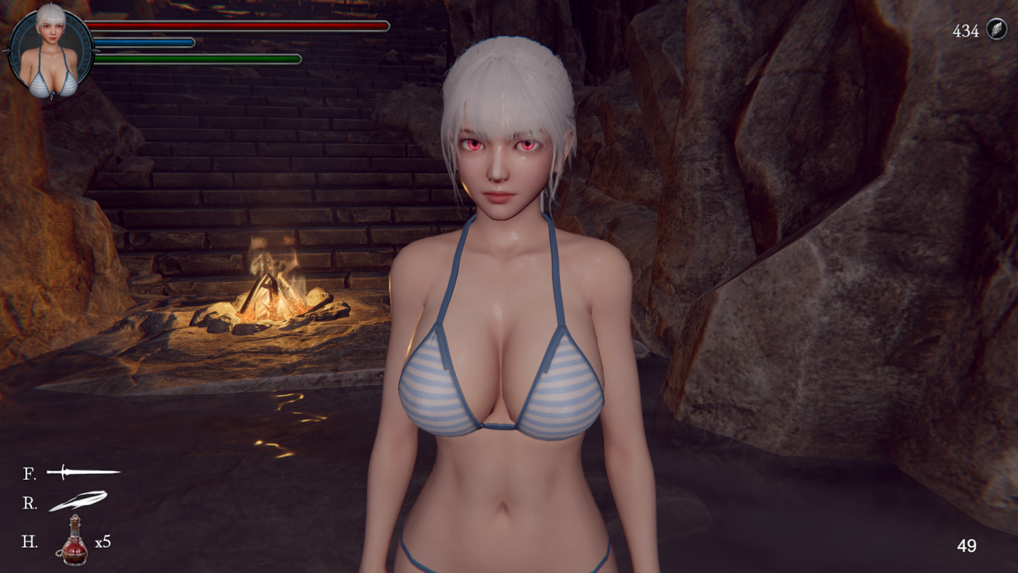 與波濤洶湧的高潔女騎士「洞窟」探險去！3D 小品黃油《地下城的女騎士》12/10 Steam 正式發售 | 遊戲基地 Gamebase