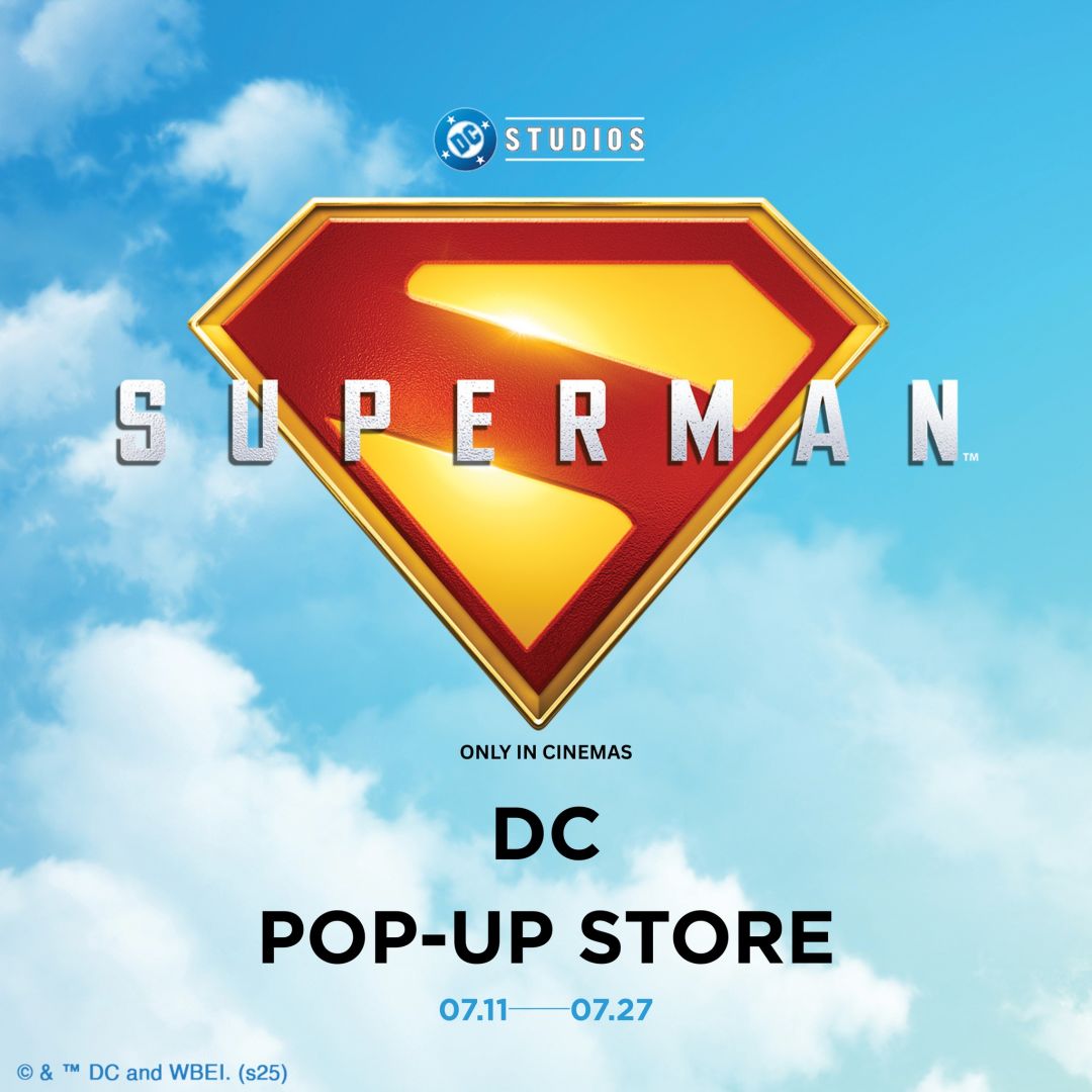 DC 快閃店與超人電影系列商品 7/11 三創登場，同步展售《蝙蝠俠》等經典角色周邊 | 遊戲基地 Gamebase