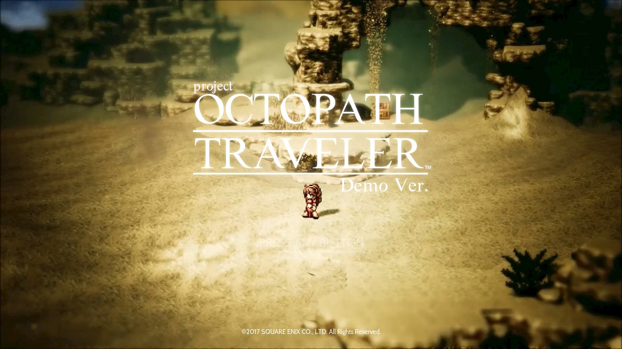 《project Octopath Traveler》誘惑村民一起參戰也可以！？先行體驗版即日起搶先試玩 | 遊戲基地 Gamebase