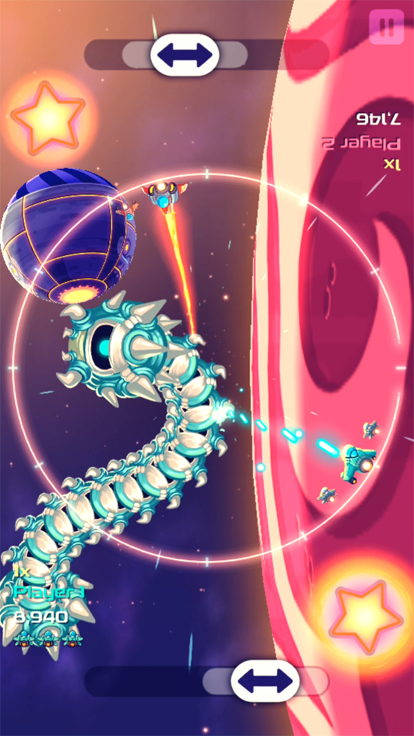 台灣獨立團隊自製，雙人同樂戰機射擊遊戲《SpaceCycler》正式上架App Store | 遊戲基地 Gamebase