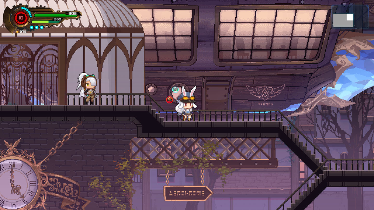 台灣獨立製作《TEVI》Steam、Switch 平台上架，扮兔耳娘帶浮遊炮享受各種炫目連技 | 遊戲基地 Gamebase