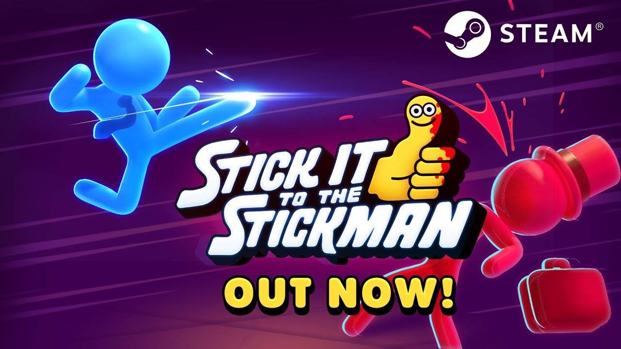 輕度 Rogue 動作遊戲《打工火柴人 Stick it to the Stickman》正式登上 Steam | 遊戲基地 Gamebase