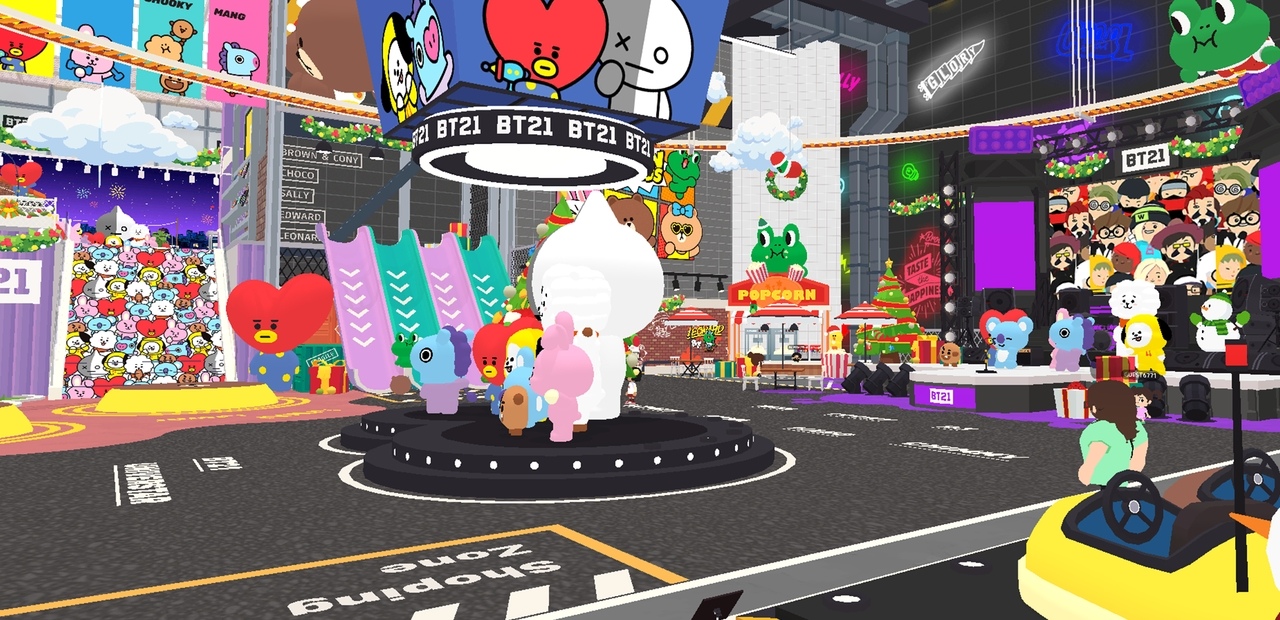 《天天玩樂園》內LINE FRIENDS商城中新增國際人氣角色IP「BT21」系列 | 遊戲基地 Gamebase
