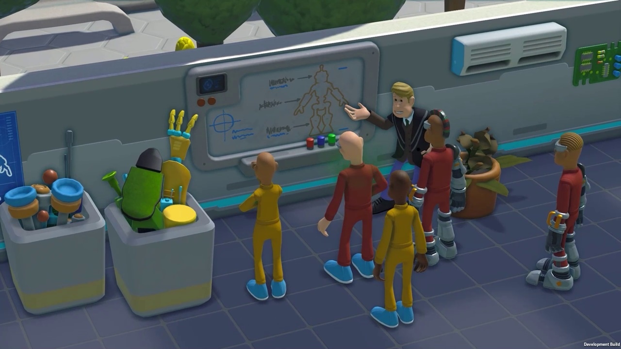 《雙點校園 Two Point Campus》機器人系課程公開 | 遊戲基地 Gamebase