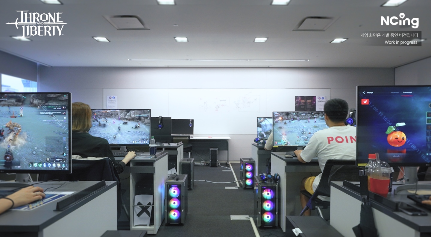 NC釋出TL《THRONE AND LIBERTY》公司內部測試影片 | 遊戲基地 Gamebase