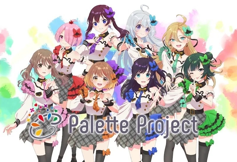 虛擬偶像企劃「Palette Project」年底舉辦第二次團體演唱會「Crossing for the Rainbow」 | 遊戲基地 Gamebase